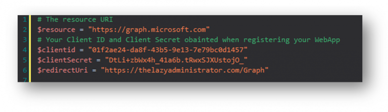 Connect And Navigate The Microsoft Graph Api With Powershell The Lazy Administrator
