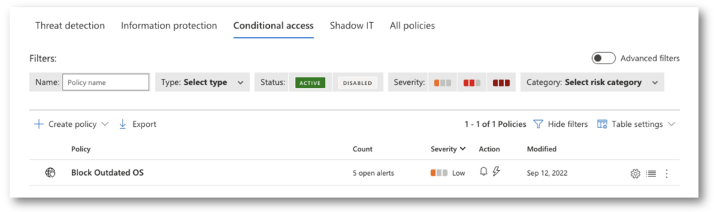 Block Outdated Operating Systems with Microsoft Defender for Cloud Apps ... Block Outdated Operating Systems with Microsoft Defender for Cloud Apps ...