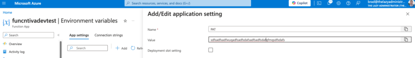 Automate Azure Devops Work Item Updates With Azure Functions And The Azure Devops Api The Lazy