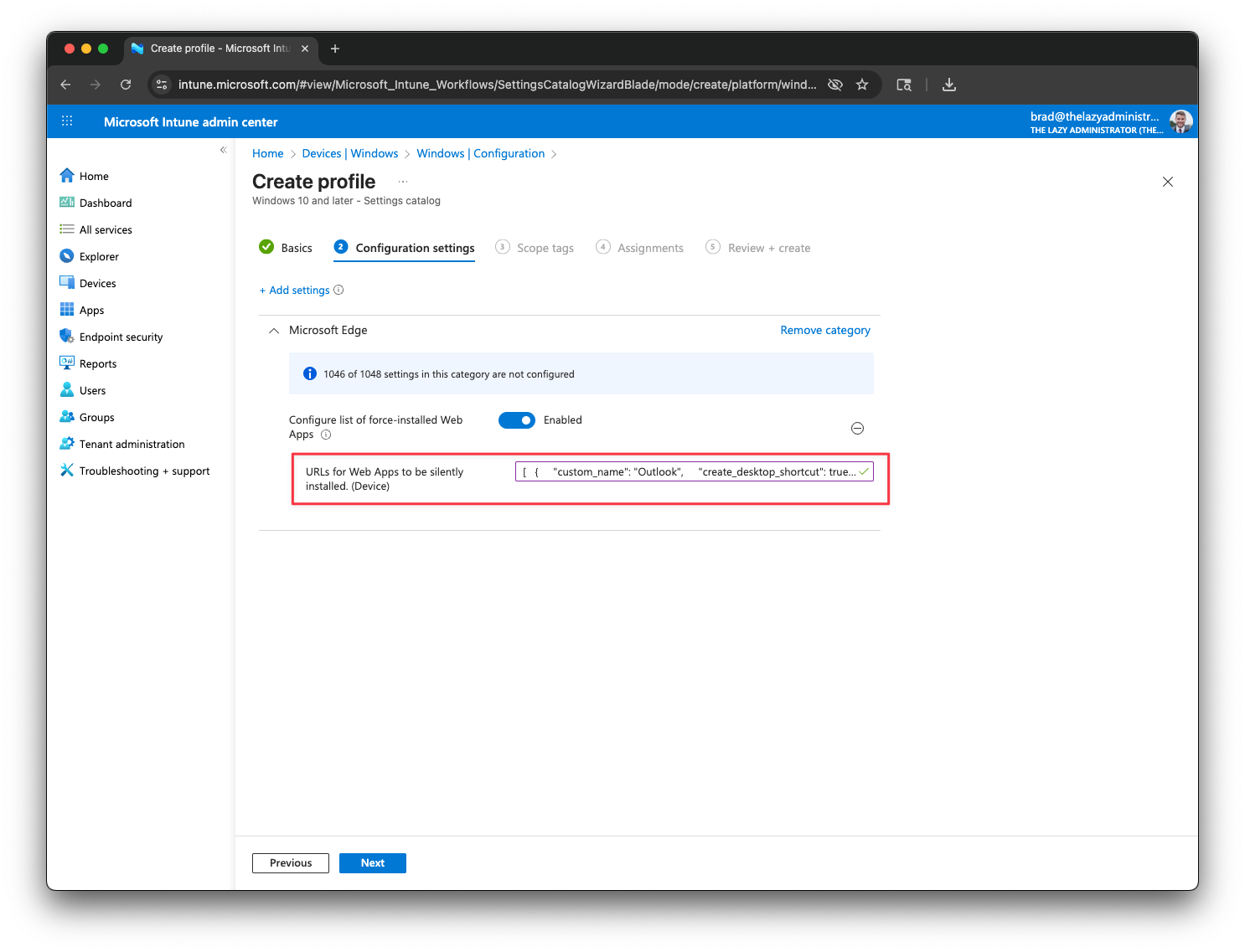 Auto Deploy Progressive Web Applications (PWA) using Intune or PowerShell - The Lazy Administrator
