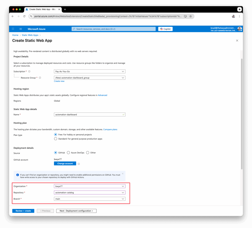 Documentation as Code: Using YAML, GitHub Actions, and Azure to Power a Living Catalog - The ...